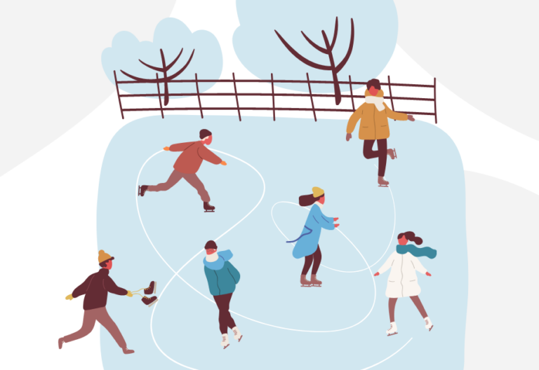 Ice Skating Rink Open! - Marine Village School